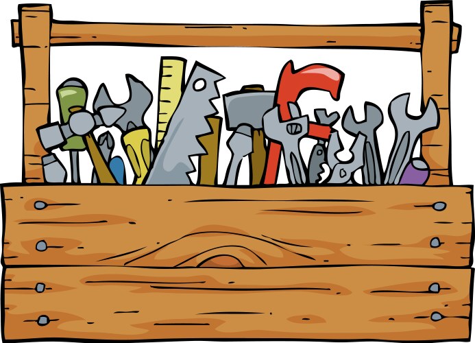 Cartoon Toolbox Vector Images (over 2,700)
