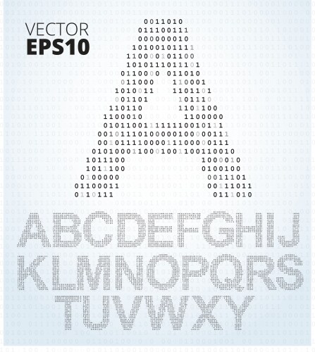 American morse code alphabet Royalty Free Vector Image