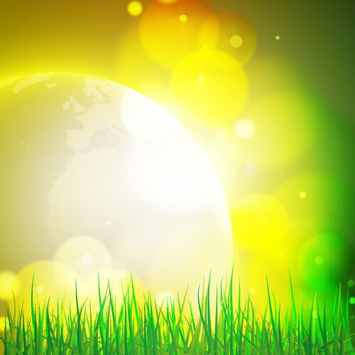 Green nature background design template Royalty Free Vector Green nature background design template Royalty Free Vector