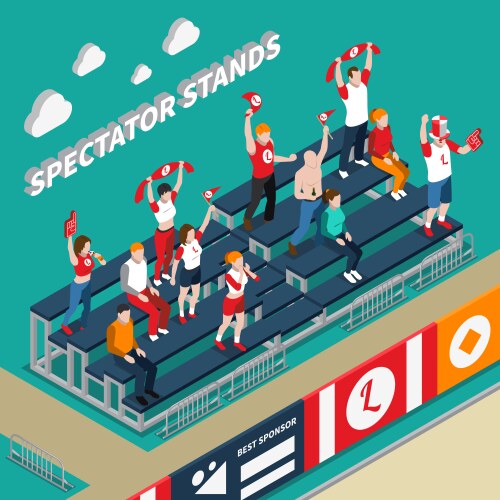 Fans in Stands Vector Images (over 2,200)