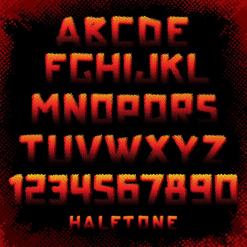 Neon font Royalty Free Vector Image - VectorStock