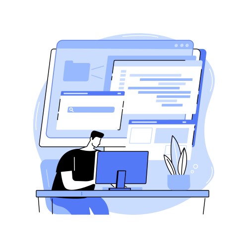 Software Developer Cartoon Vector Images (over 7,500)