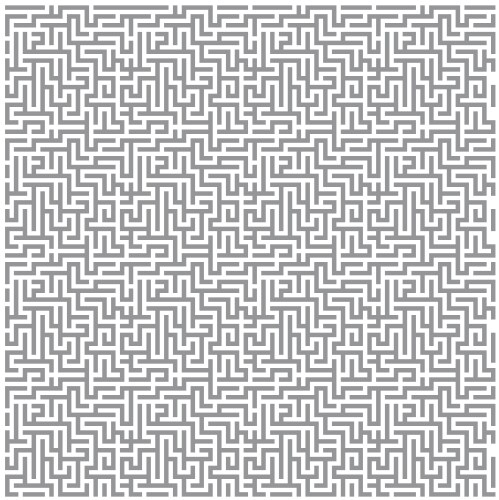 Gray maze Royalty Free Vector Image - VectorStock