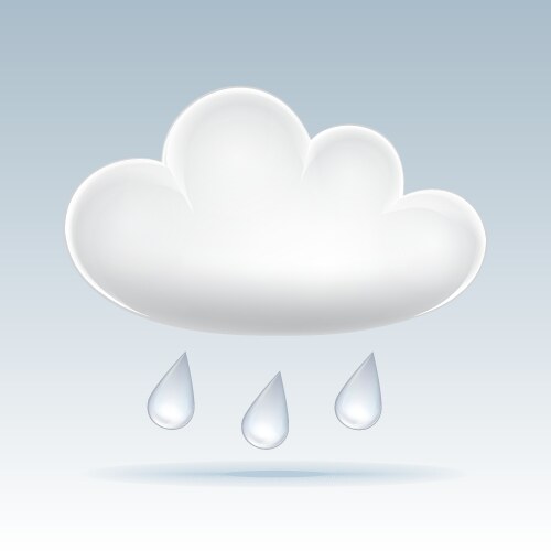 Square cloud frame Royalty Free Vector Image - VectorStock