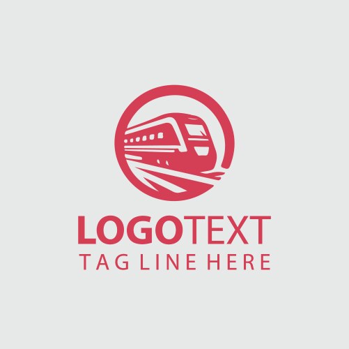 Train logo Royalty Free Vector Image - VectorStock