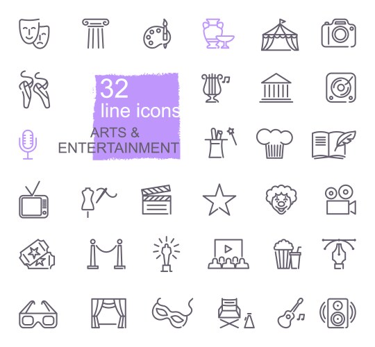 Entertainment Icon Vector Images (over 480,000)