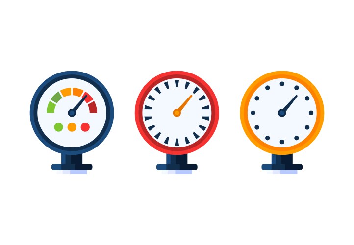 Pressure reducing regulator valve symbol icon Vector Image