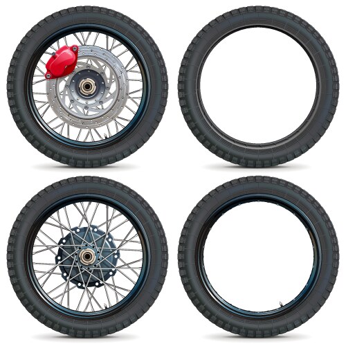 Motorcycle Rims Vector Images (over 420)