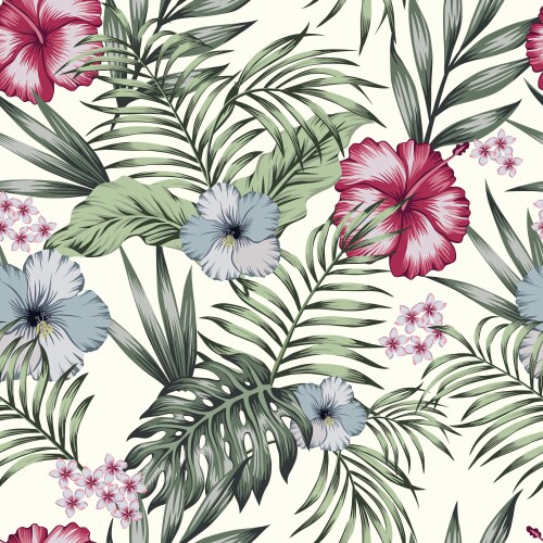 Tropical Seamless Pattern Royalty Free Vector Image