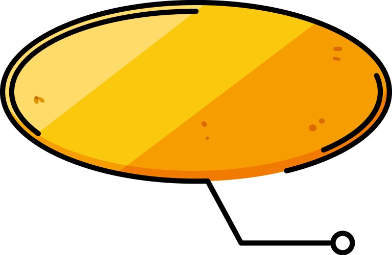 Arrow callout shapes cartoon Royalty Free Vector Image
