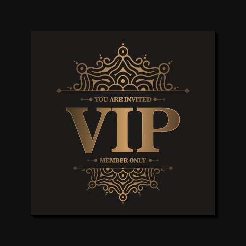 Vip Logo Luxury Vector Images (over 6,000)