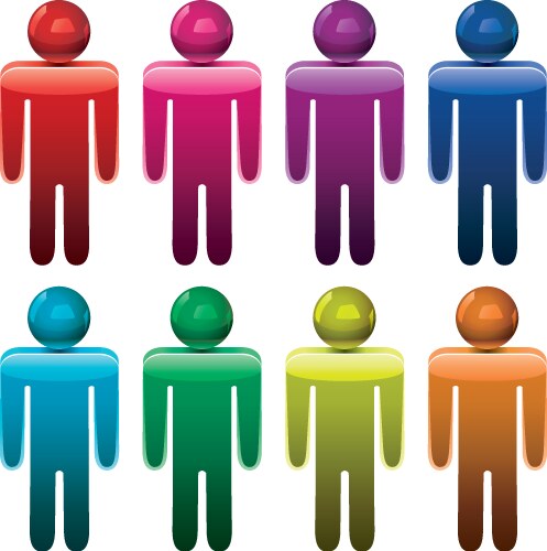 Male symbols Royalty Free Vector Image - VectorStock