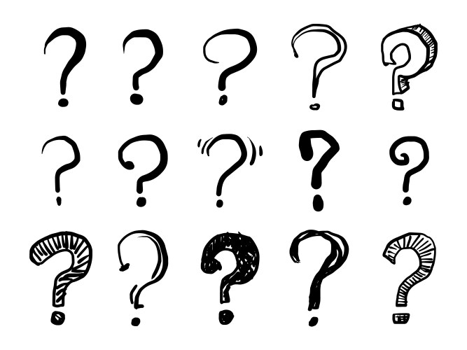 Question Mark Funny Vector Images (over 2,000)
