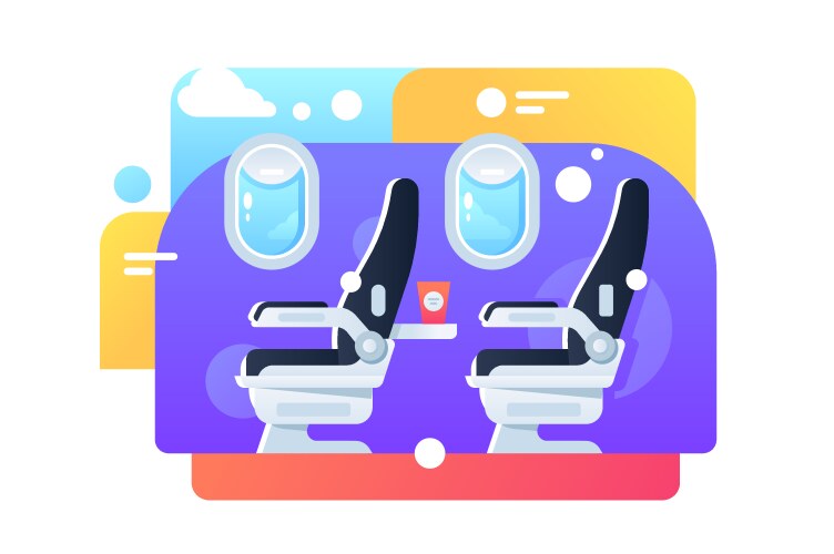 Inside Flight Vector Images (over 3,300)