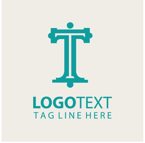 Letter t logo Royalty Free Vector Image - VectorStock