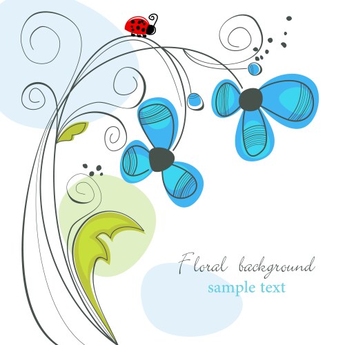 Ladybug on bike Royalty Free Vector Image - VectorStock