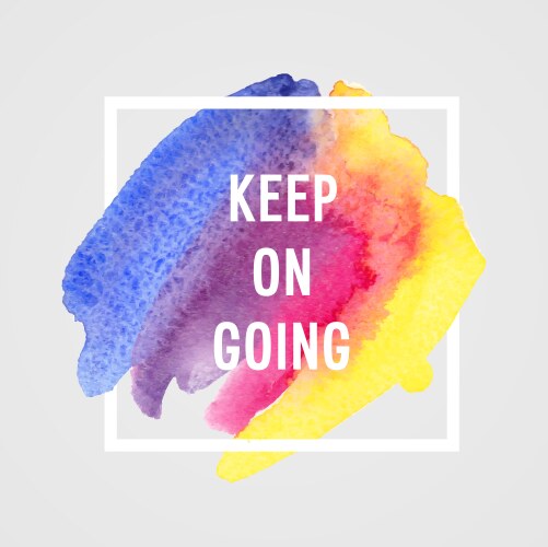 Motivation poster stay awesome Royalty Free Vector Image