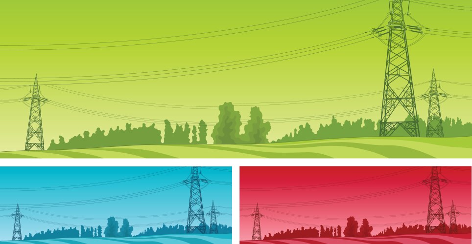 Power Line Vector Images (over 450,000)