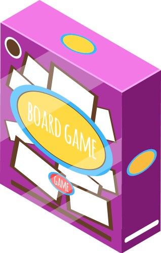 Colorful board game template Royalty Free Vector Image