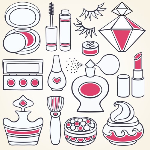 Makeup Vector Images & Graphics for Commercial Use | VectorStock