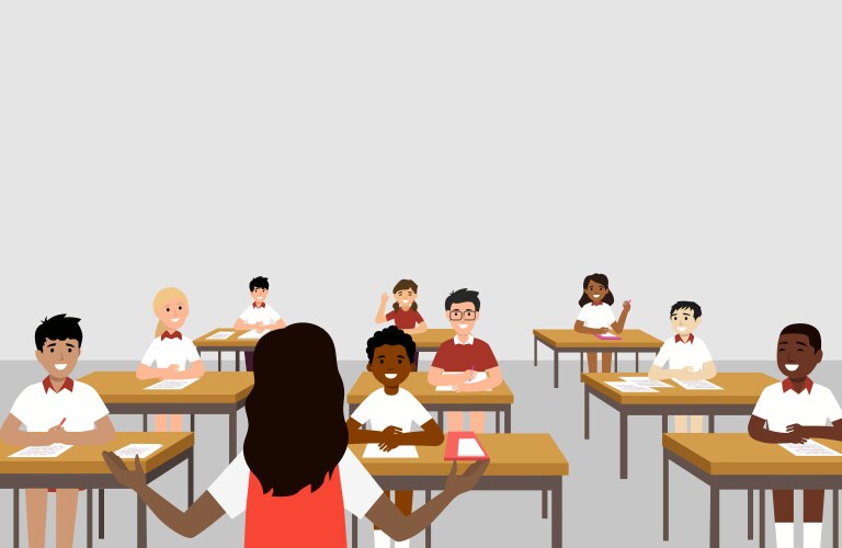 Doing homework cartoon Vector Images & Graphics for Commercial Use ...