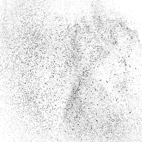 Noise round frame gradient texture grain effect Vector Image