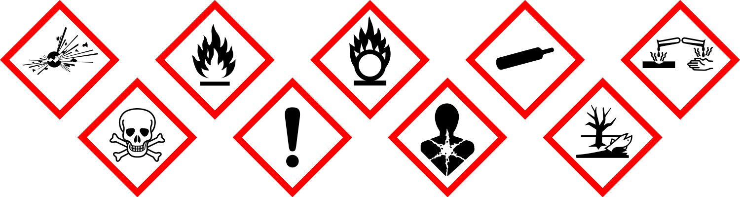 Explosive Sign In Black And White