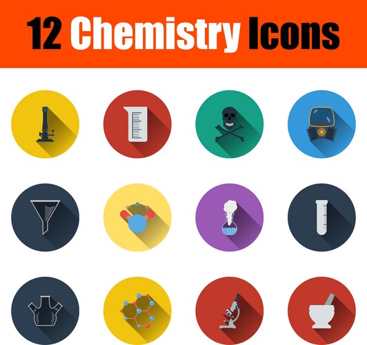 Laboratory bottle flask chemistry Royalty Free Vector Image