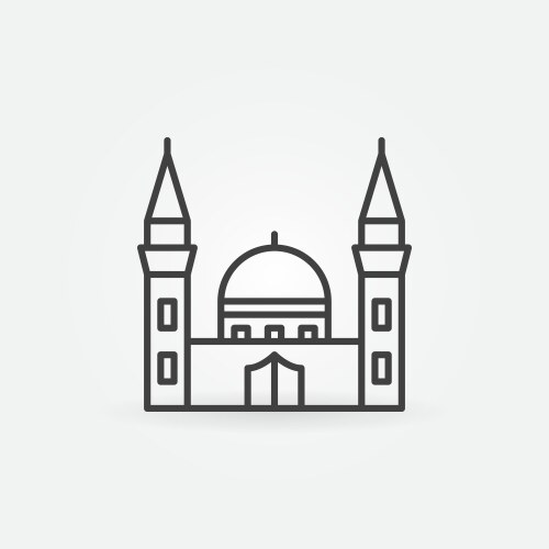 Mosque sign Vector Images & Graphics for Commercial Use | VectorStock