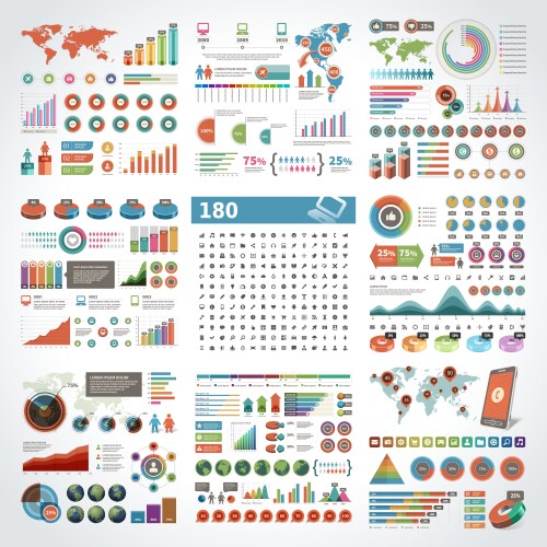 Inforgraphic Vector Images (over 420)