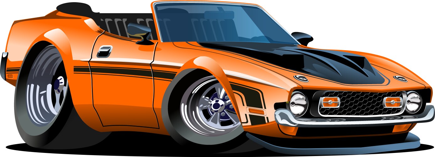 Cartoon car Royalty Free Vector Image - VectorStock