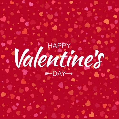 Flying hearts background Royalty Free Vector Image