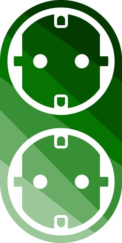 Ac splitter icon Royalty Free Vector Image - VectorStock