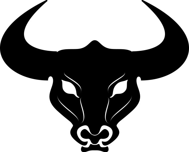 Taurus the bull star sign Royalty Free Vector Image