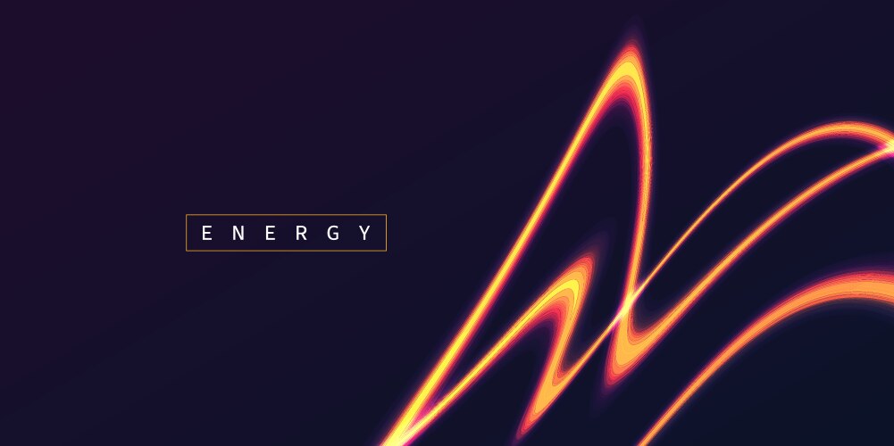 Abstract neon light lines Royalty Free Vector Image