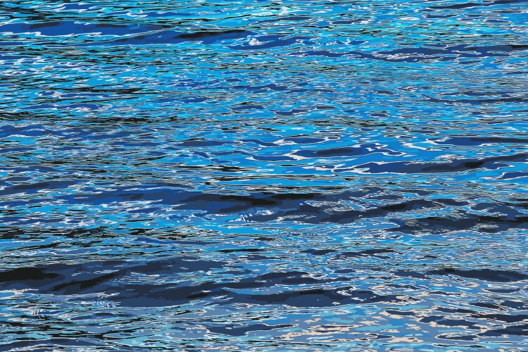 Water ripple texture background Royalty Free Vector Image