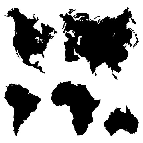 Continents Vector Images (over 200,000)