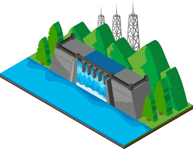 Dam Drawing Vector Images (over 470)