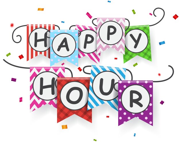 Happy Hour Vector Images (over 15,000)