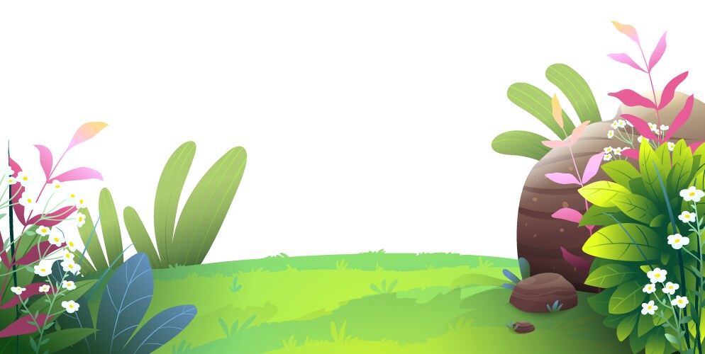 Jungle Leaves Cartoon Background Vector Images (over 6,800)