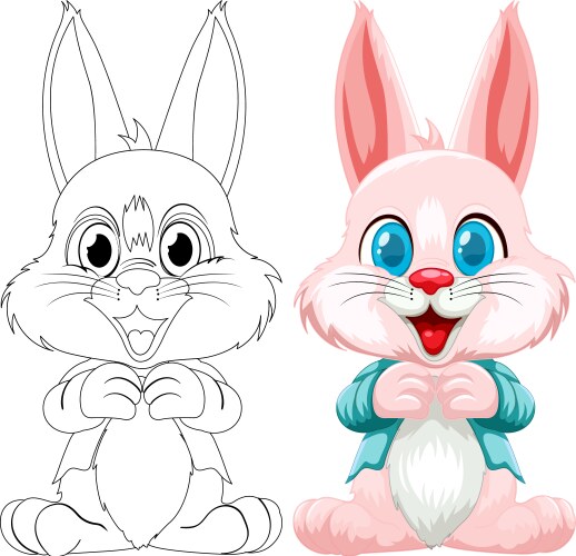 Cartoon Rabbit Eye Vector Images (over 3,600)