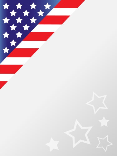 Usa background design Royalty Free Vector Image