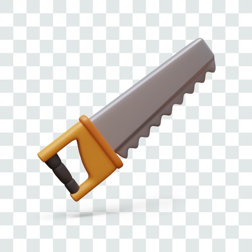 Saxophone in horizontal position realistic Vector Image