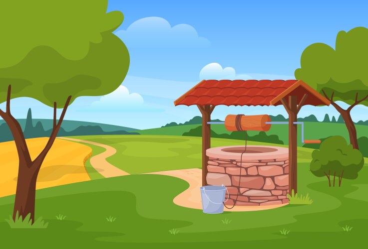 Well Cartoon Vector Images (over 37,000)