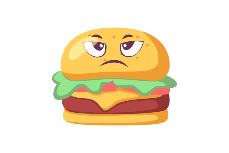 Burger Cute Emoji Vector Images (over 480)