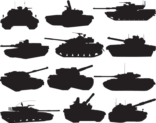 Military Tanks Vector Images (over 16,000)