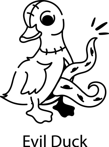 Evil Duck Vector Images (90)