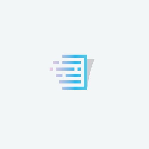 Approve paper document logo Royalty Free Vector Image