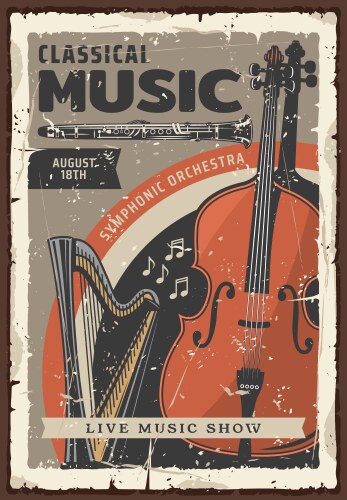 Music Concert Invitation Card Vector Images (over 5,000)