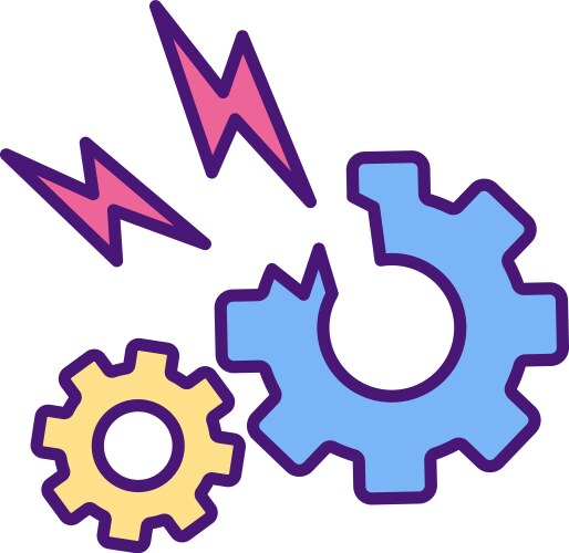 Troubleshooting concept icon Royalty Free Vector Image